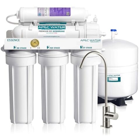 APEC Water Systems ROES-PH75: Ultimate 6-Stage Alkaline RO Filter ...