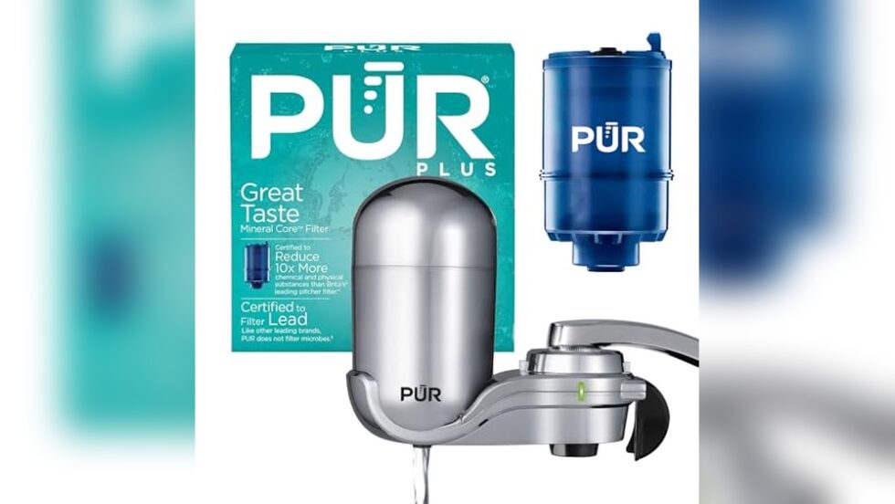 PUR PLUS Vertical Faucet Filter Review: Easy Install & Lasts 100 ...